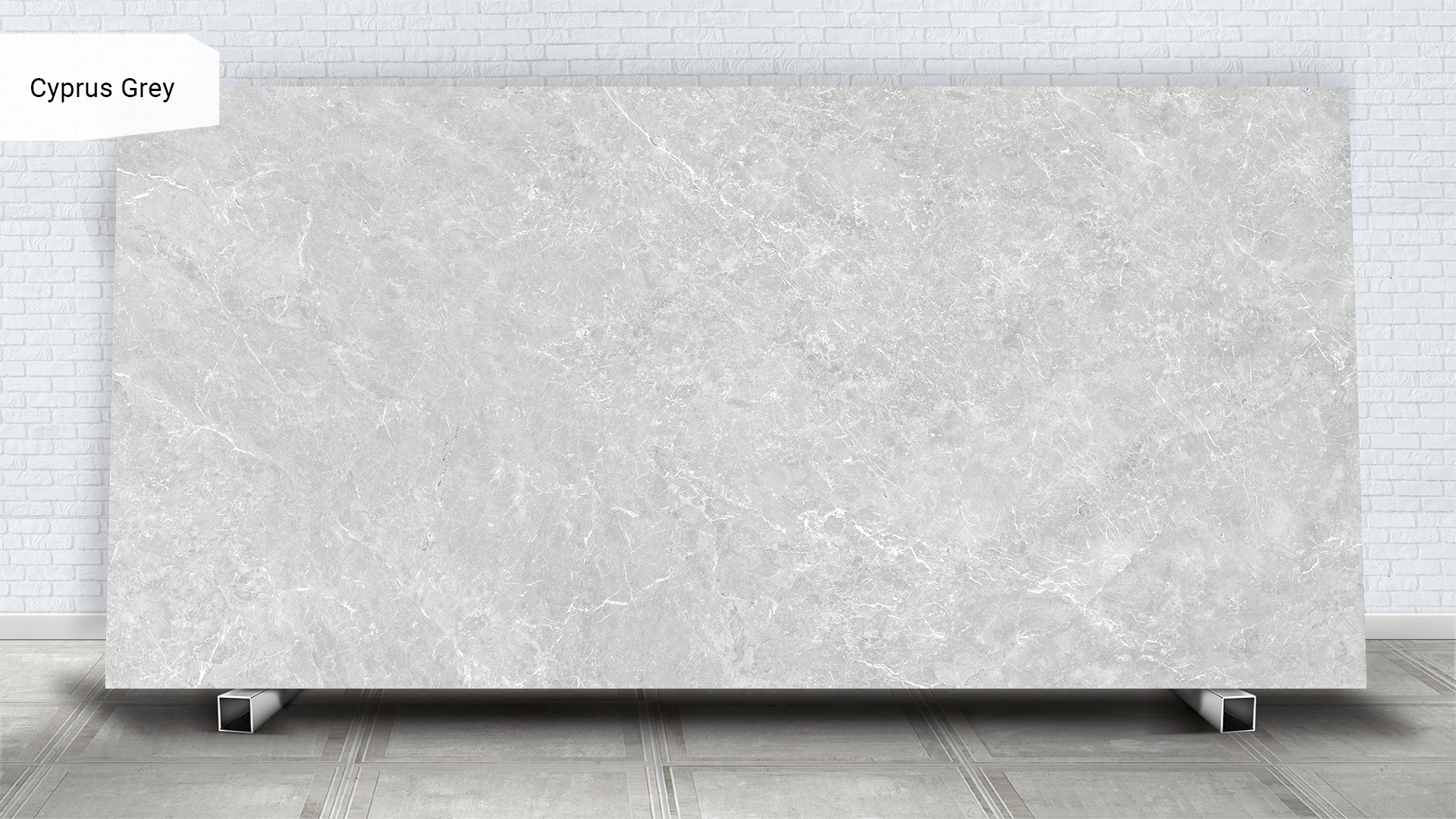 Керамические широкоформатные плиты TG8787 CYPRUS GREY из коллекции Marble | Stone в каталоге ...